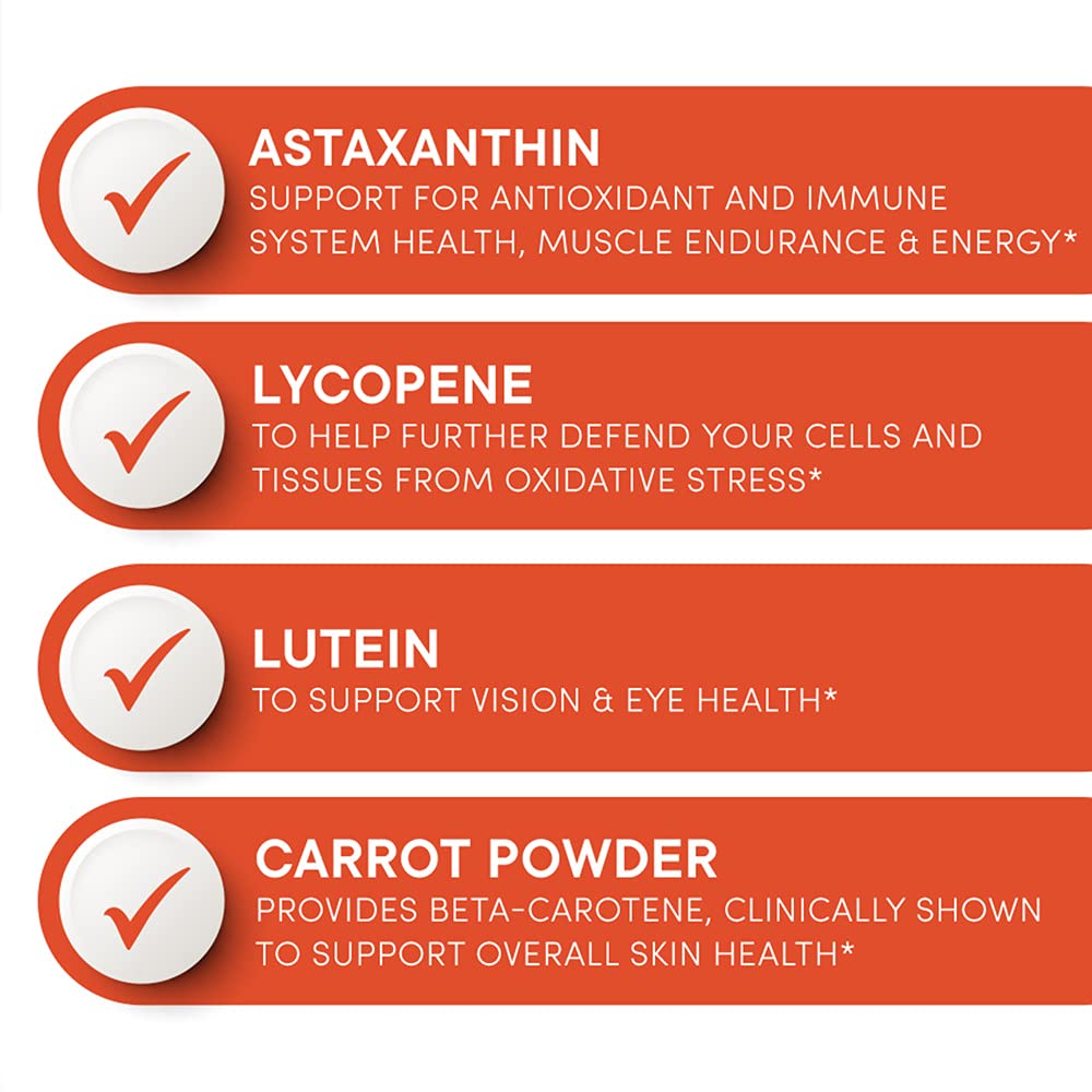 Natural astaxanthin for skin health