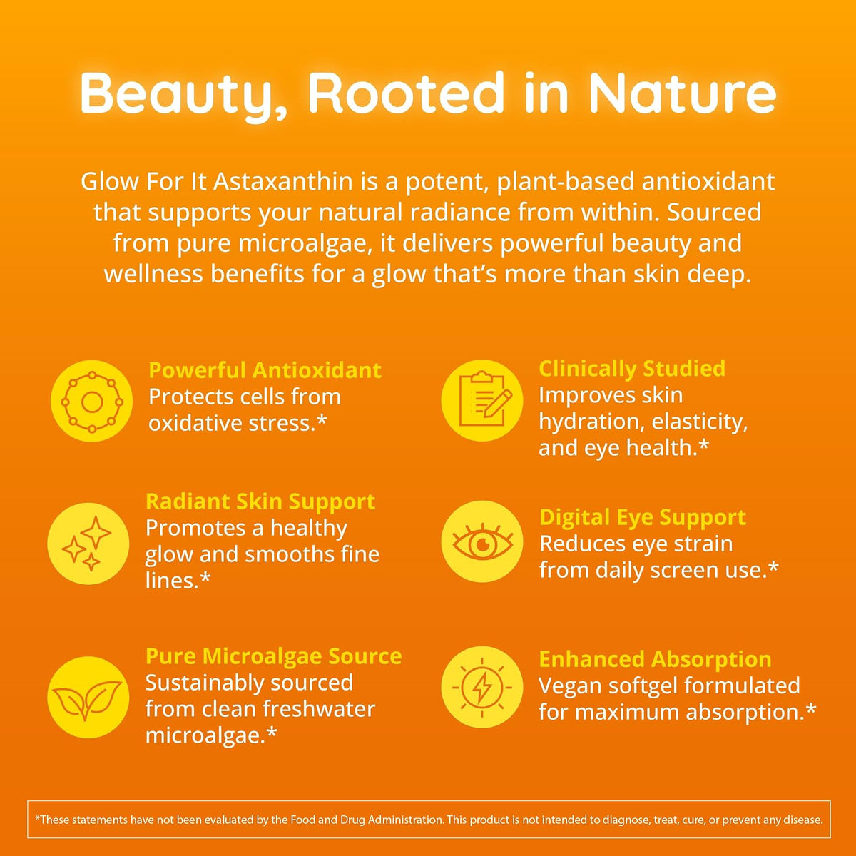 natural Astaxanthin for skin health