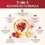 Natural astaxanthin for skin health