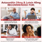 Natural astaxanthin for skin protection