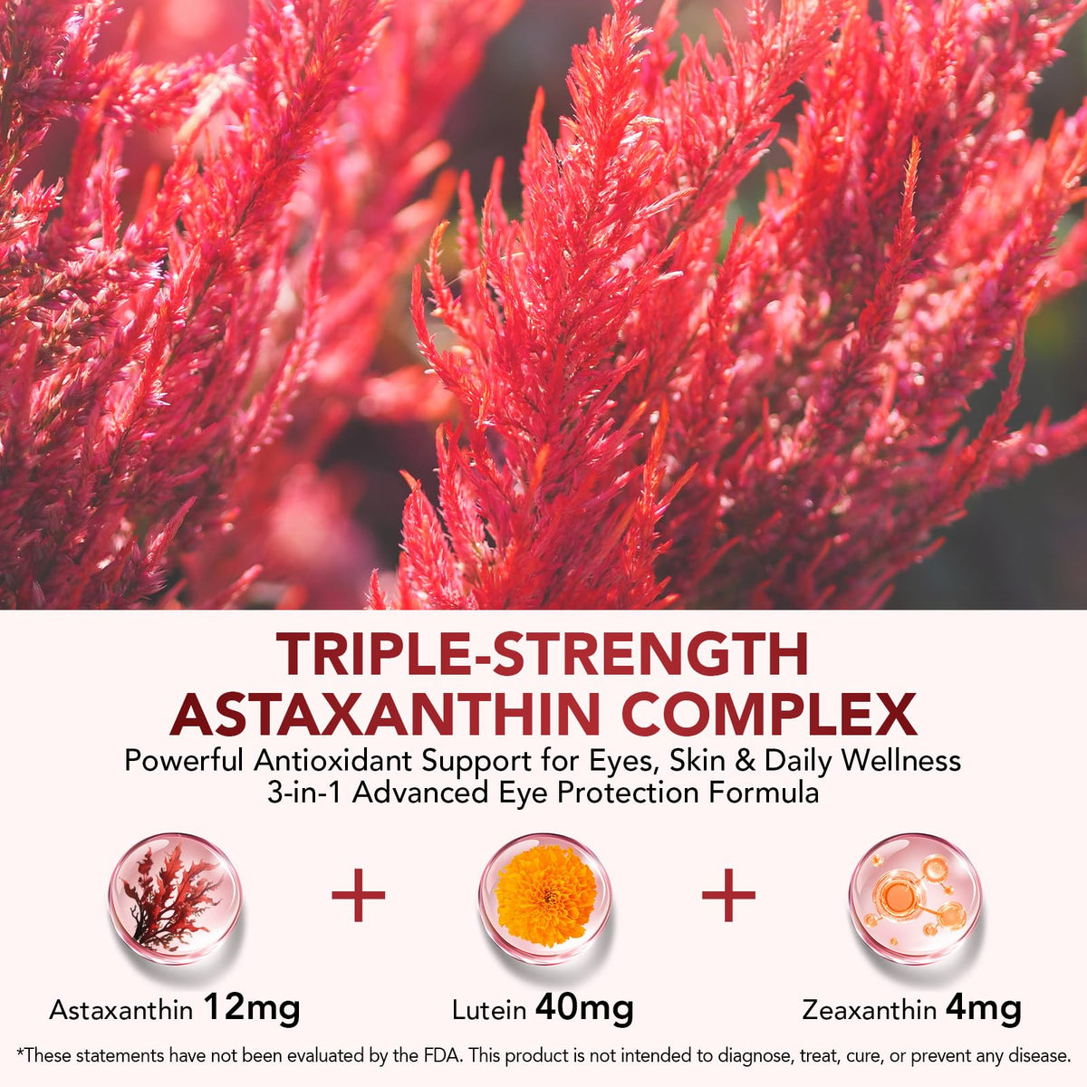 Natural Astaxanthin for skin protection
