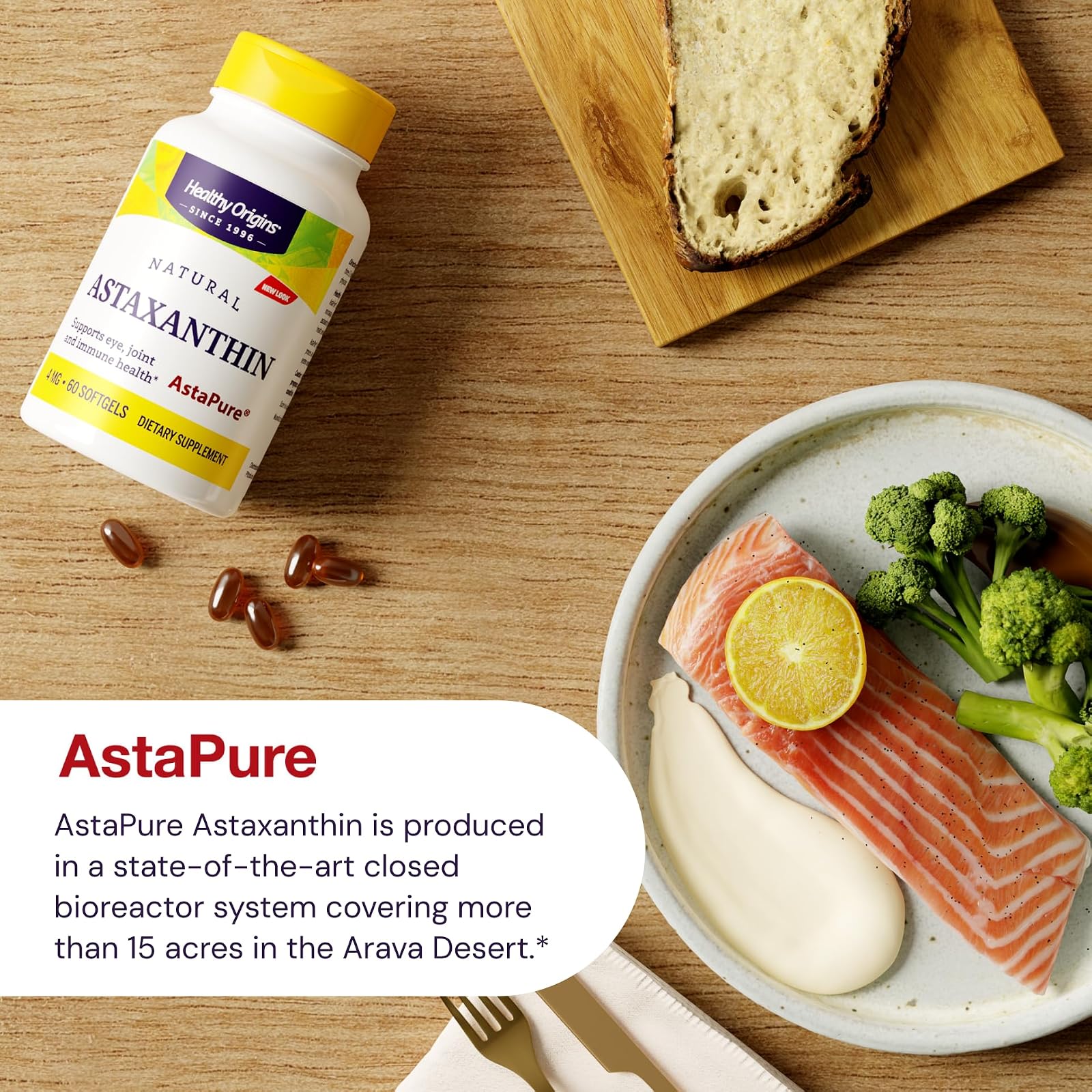 Natural Astaxanthin for skin support