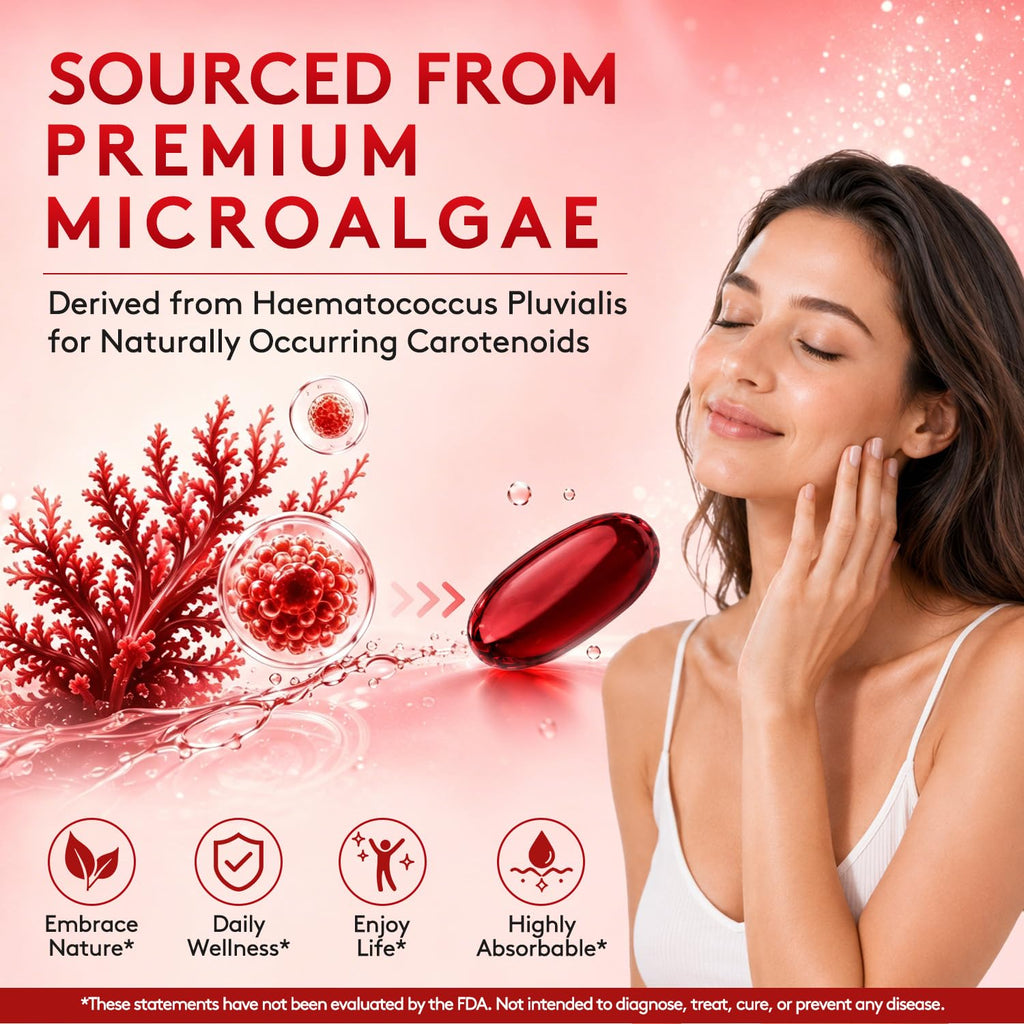 natural Astaxanthin for skin support