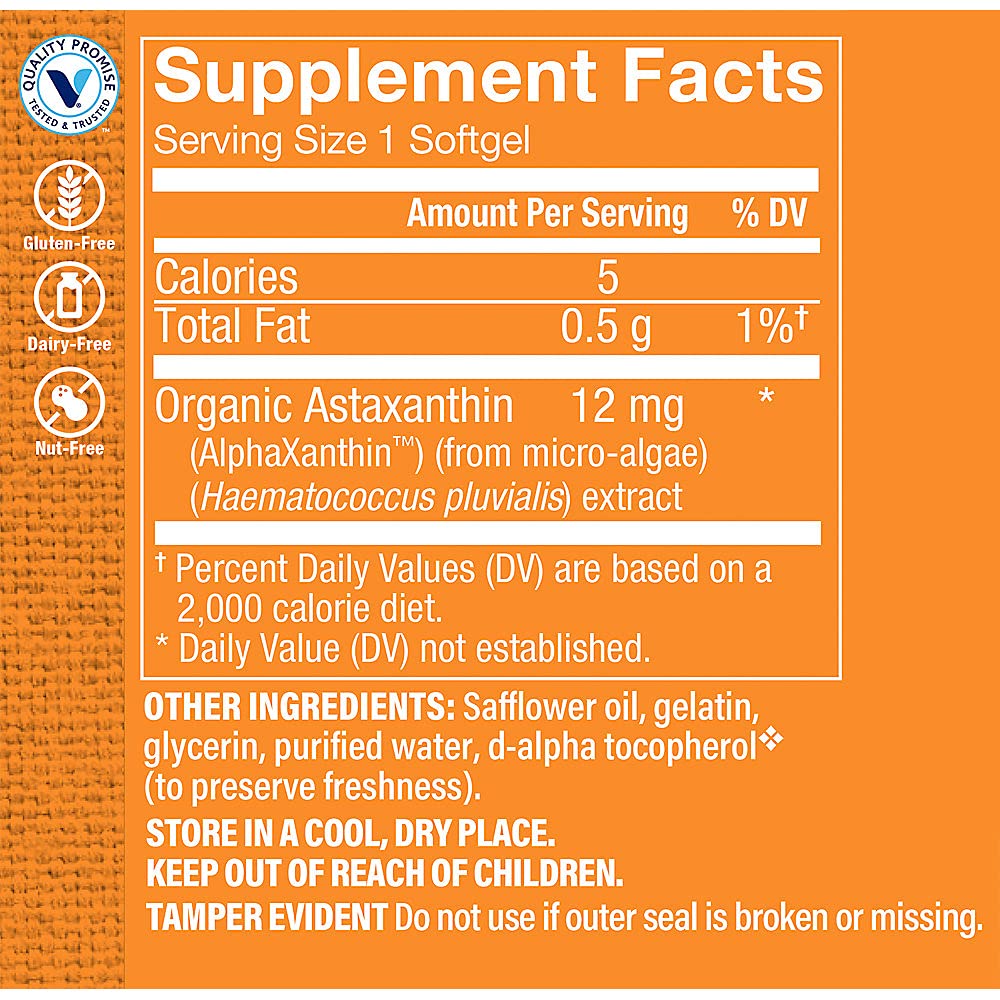 Natural Astaxanthin for skin vitality