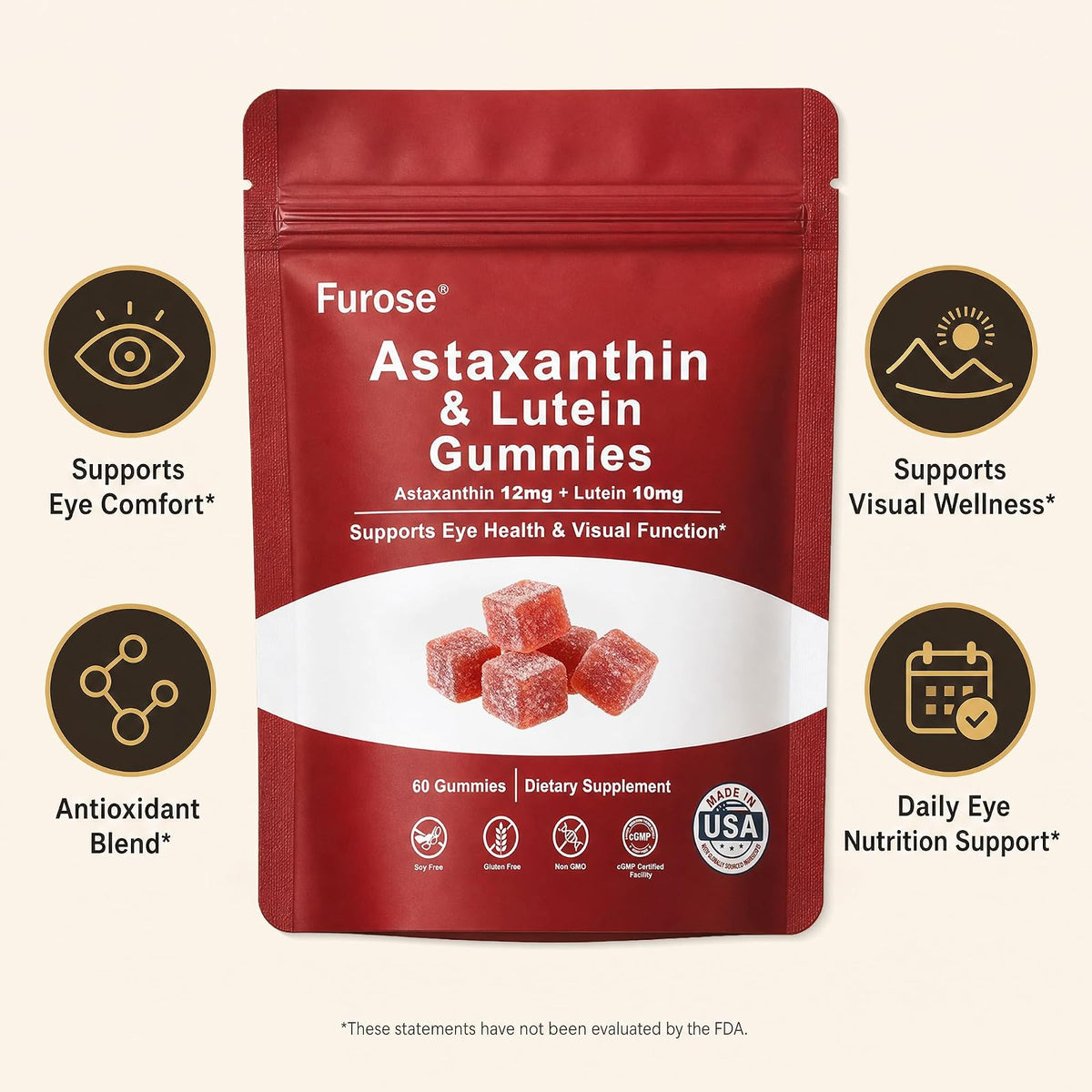 Natural astaxanthin for skin wellness