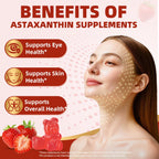Natural Astaxanthin gummies for immune support
