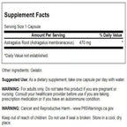 natural astragalus supplement for immunity