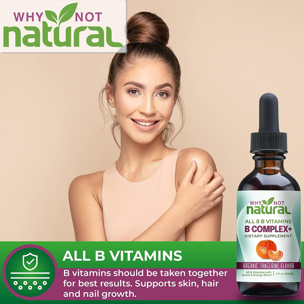 Natural B Complex for stress relief