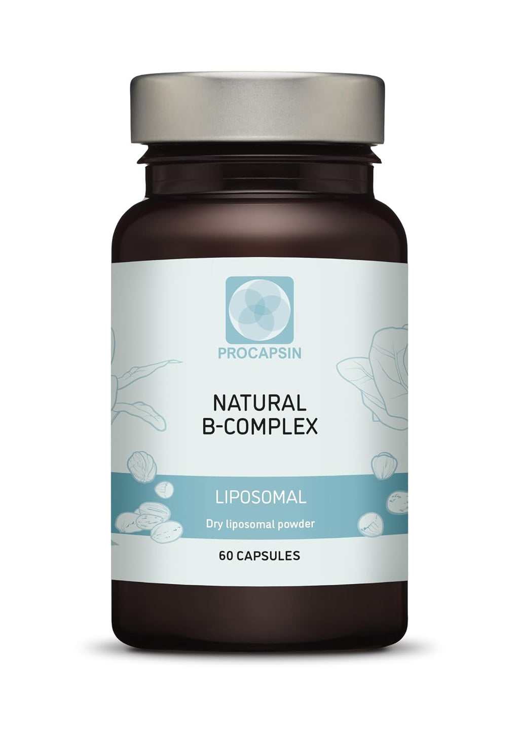 natural B complex vitamin capsules