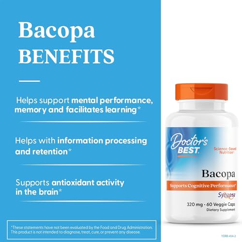natural bacopa monnieri for cognitive support