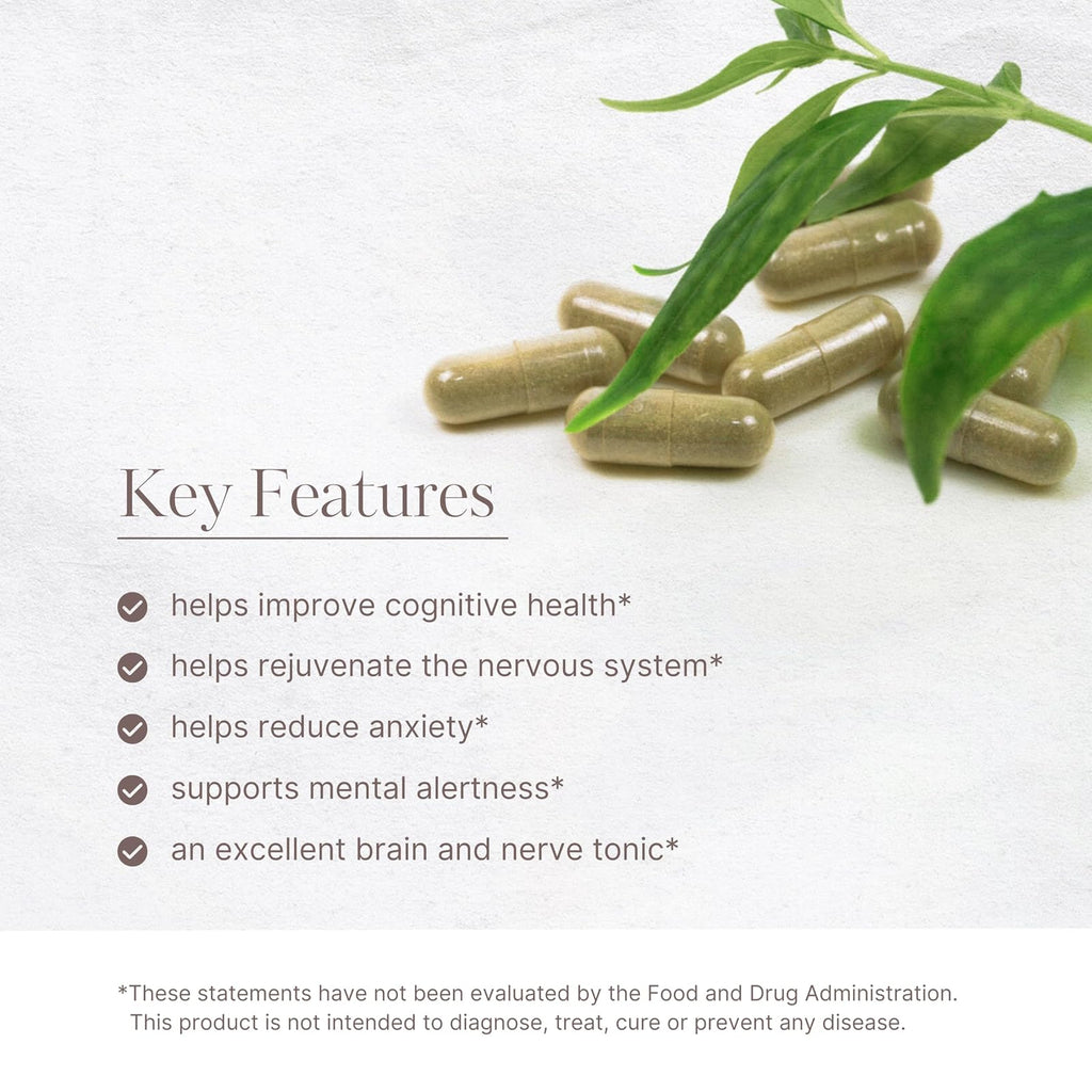 Natural Bacopa Monnieri for stress relief