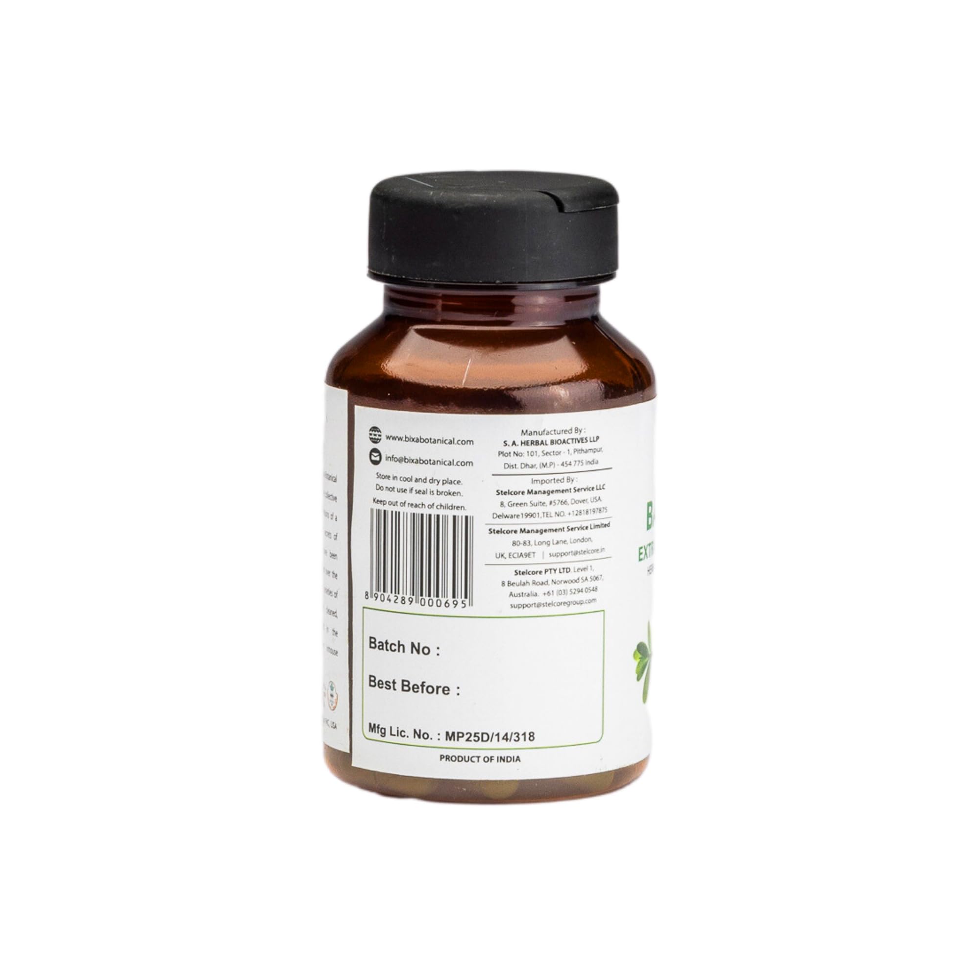 natural bacopa monnieri for stress relief