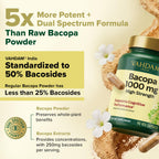 natural Bacopa Monnieri for stress relief