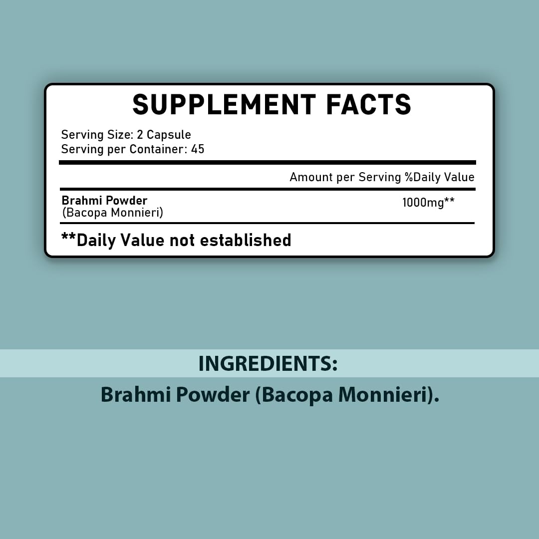 natural Bacopa Monnieri for wellness