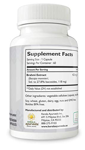 natural bacopa monnieri supplement in Canada