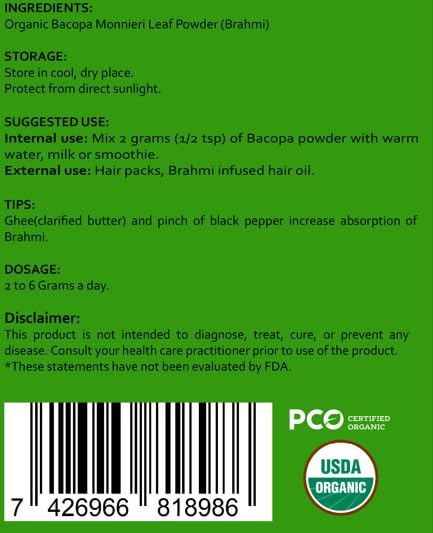 natural bacopa monnieri supplement in Canada