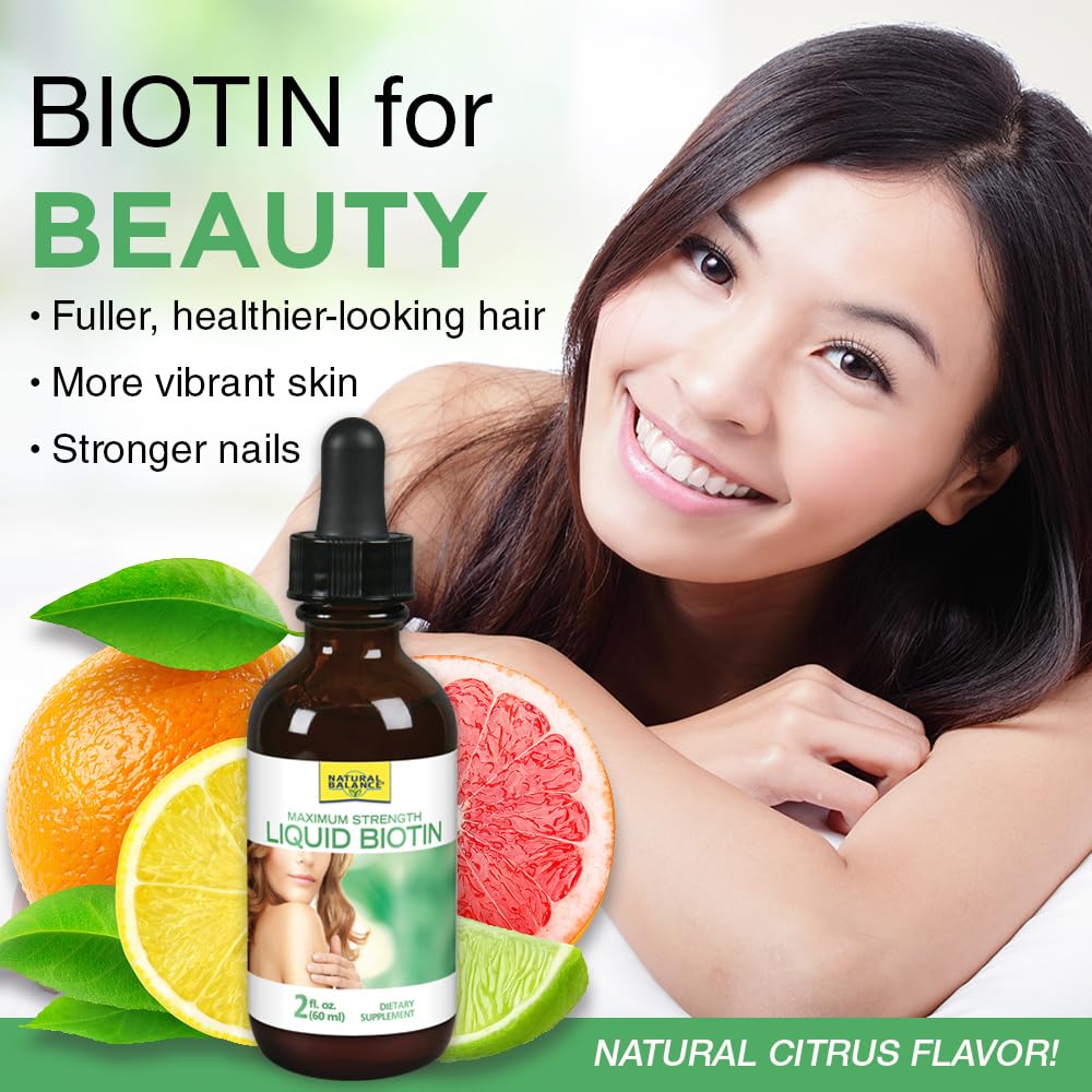 Natural Balance biotin for healthy skin