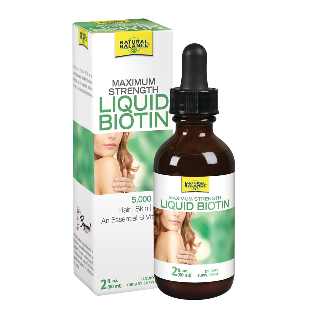 Natural Balance biotin supplement for hair