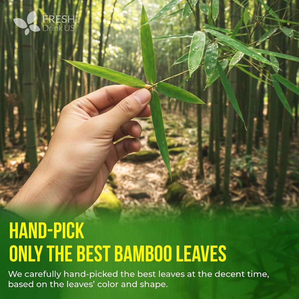 natural bamboo leaf tea for wellness