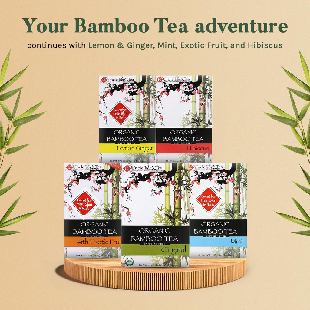 natural bamboo tea for digestive support