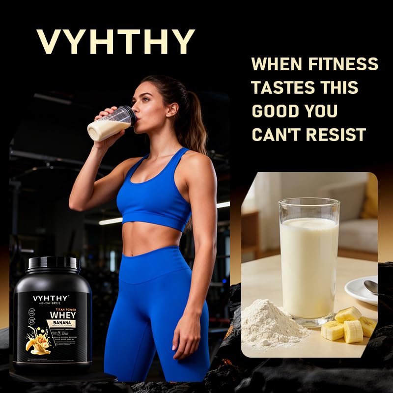 natural banana flavor protein powder