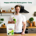 natural barley grass powder for wellness