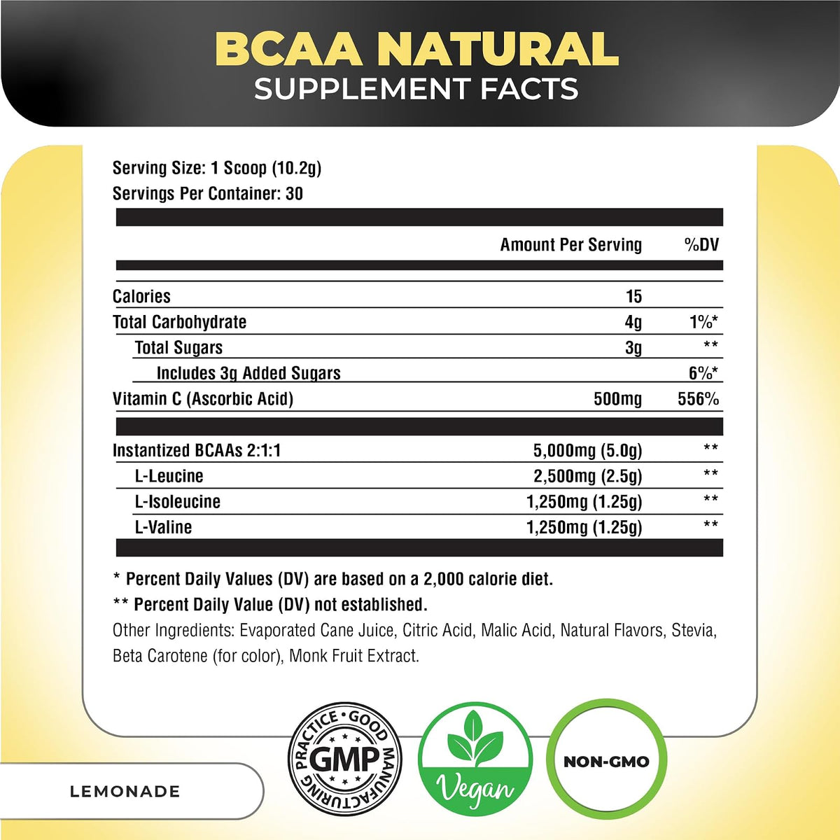 natural BCAA for muscle recovery