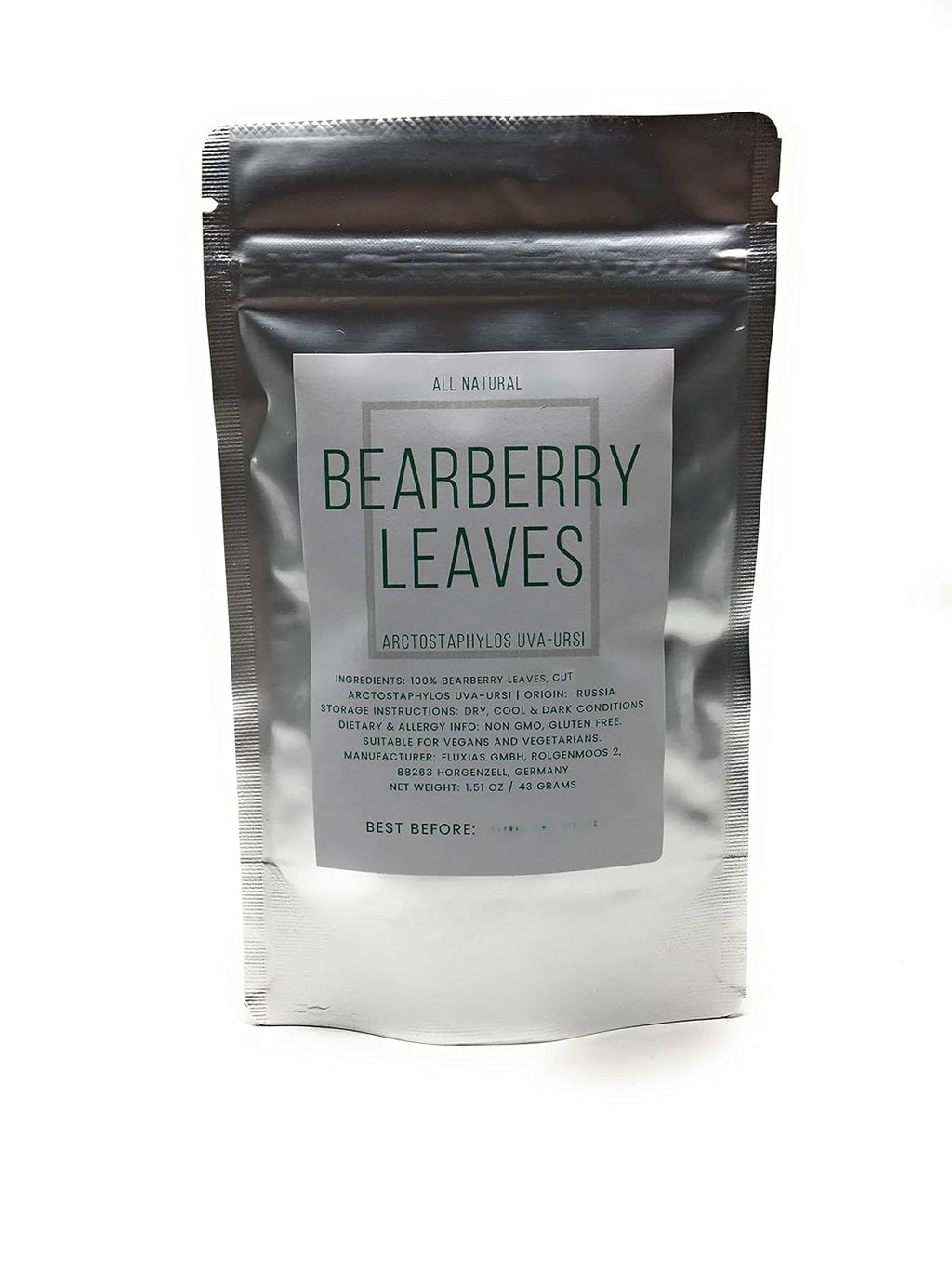 natural bearberry herbal infusion