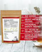 natural bearberry tea infusion