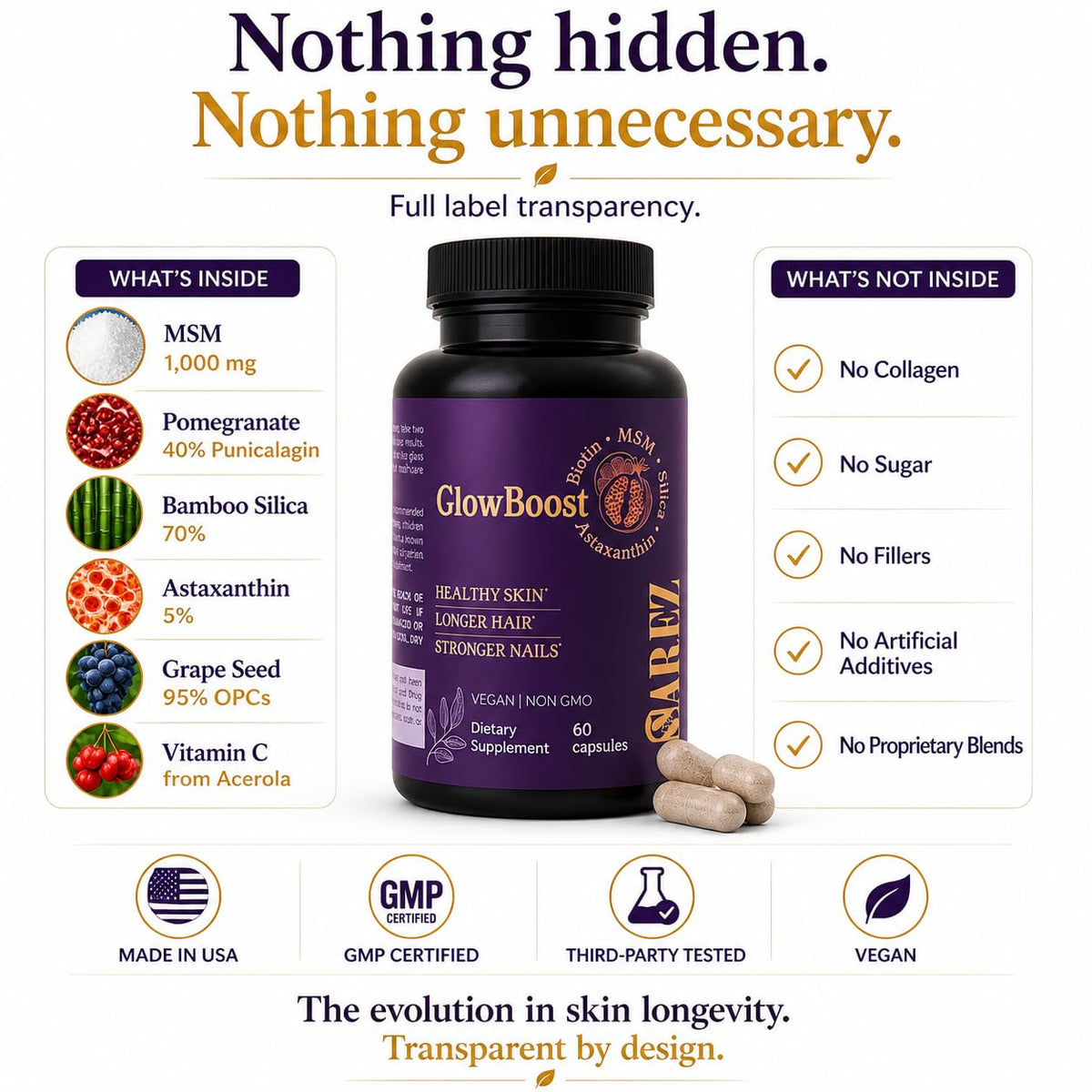 natural beauty boost with Sarez