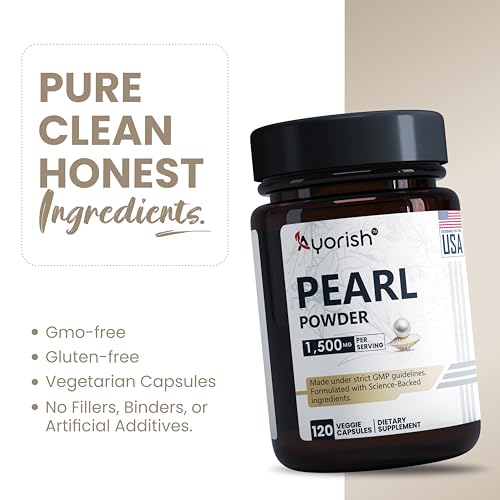 natural beauty enhancement with pearl powder