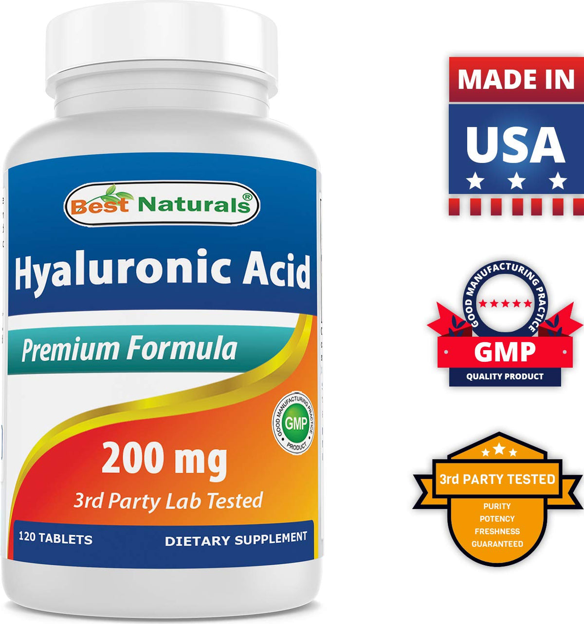Natural beauty supplement hyaluronic acid