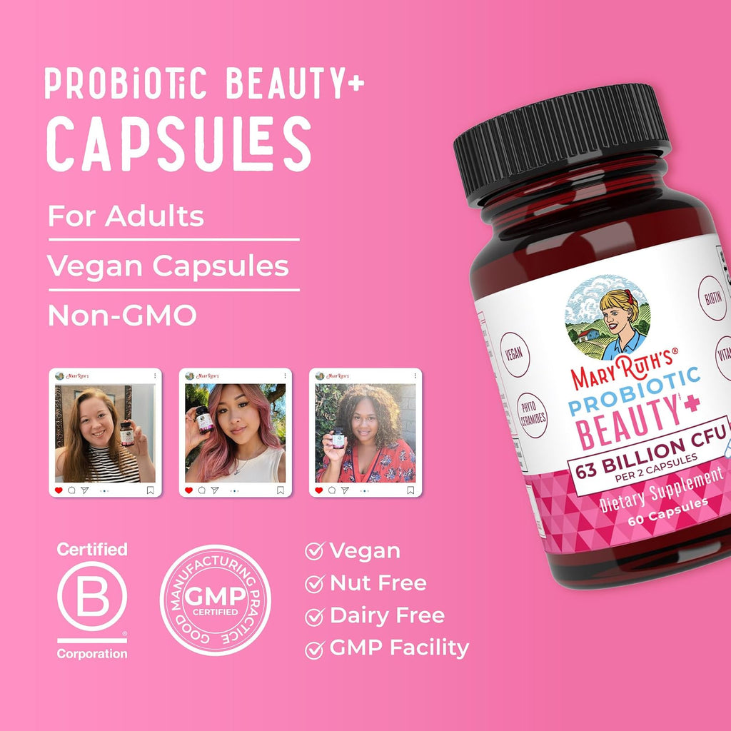 natural beauty support multivitamin capsules
