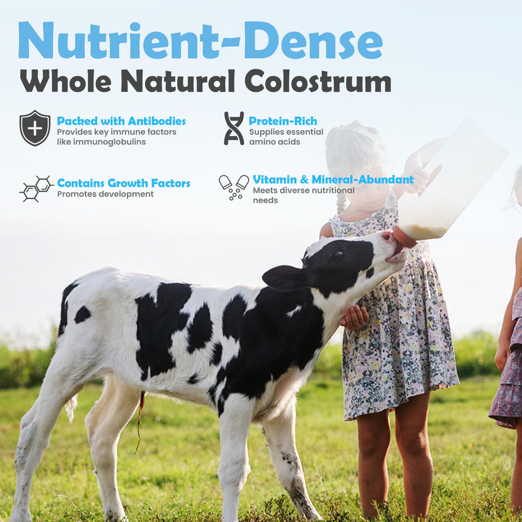 Natural beauty support with colostrum