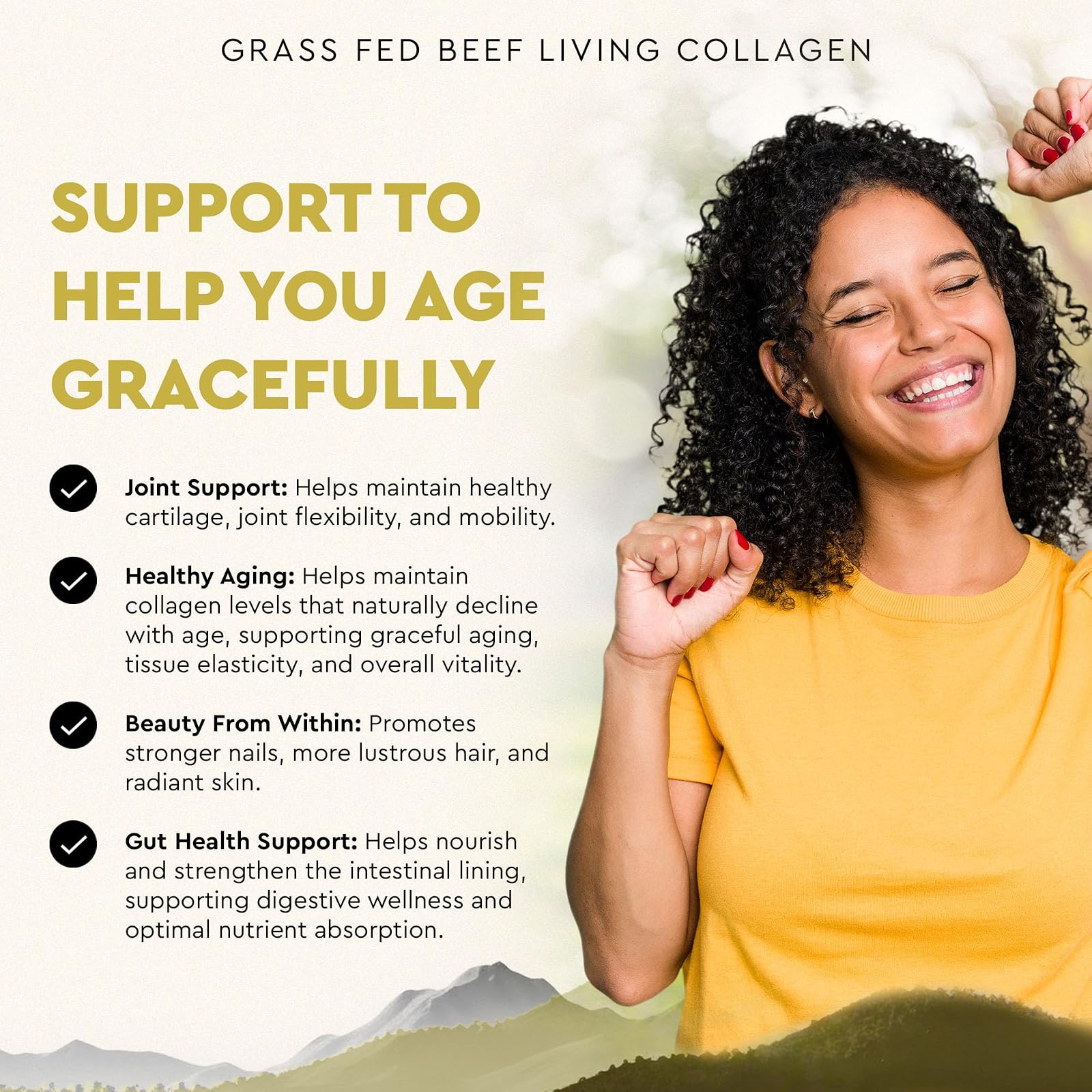 natural beauty with beef collagen