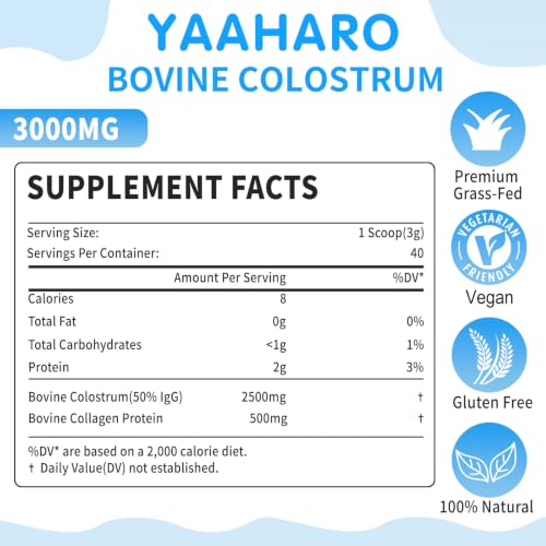 natural beauty with colostrum powder