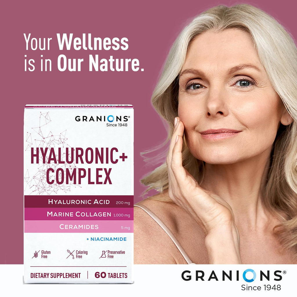 Natural beauty with hyaluronic acid