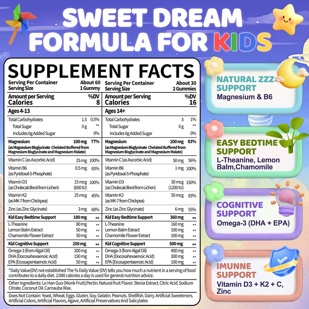 Natural bedtime aid for children