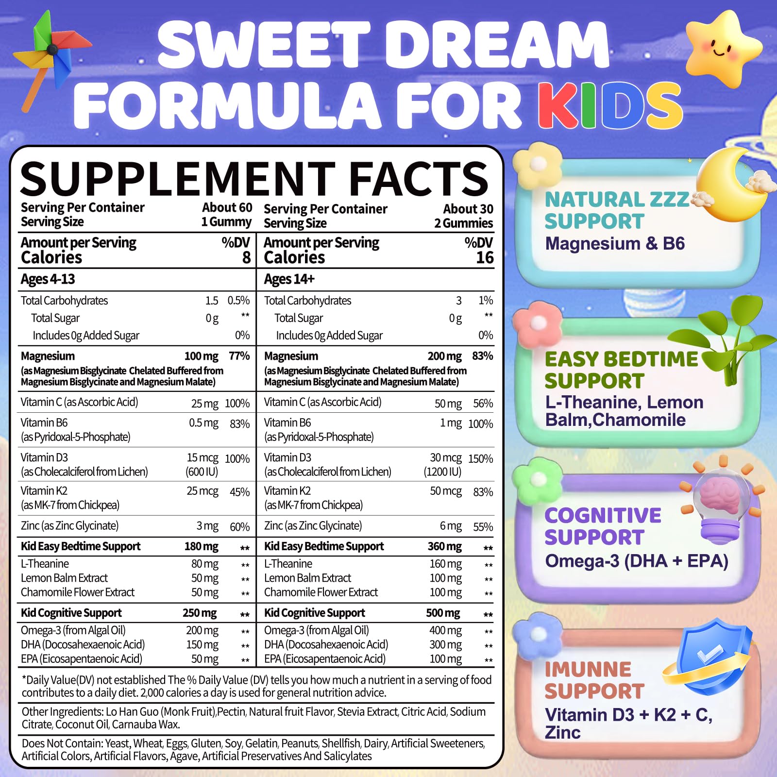 Natural bedtime aid for children