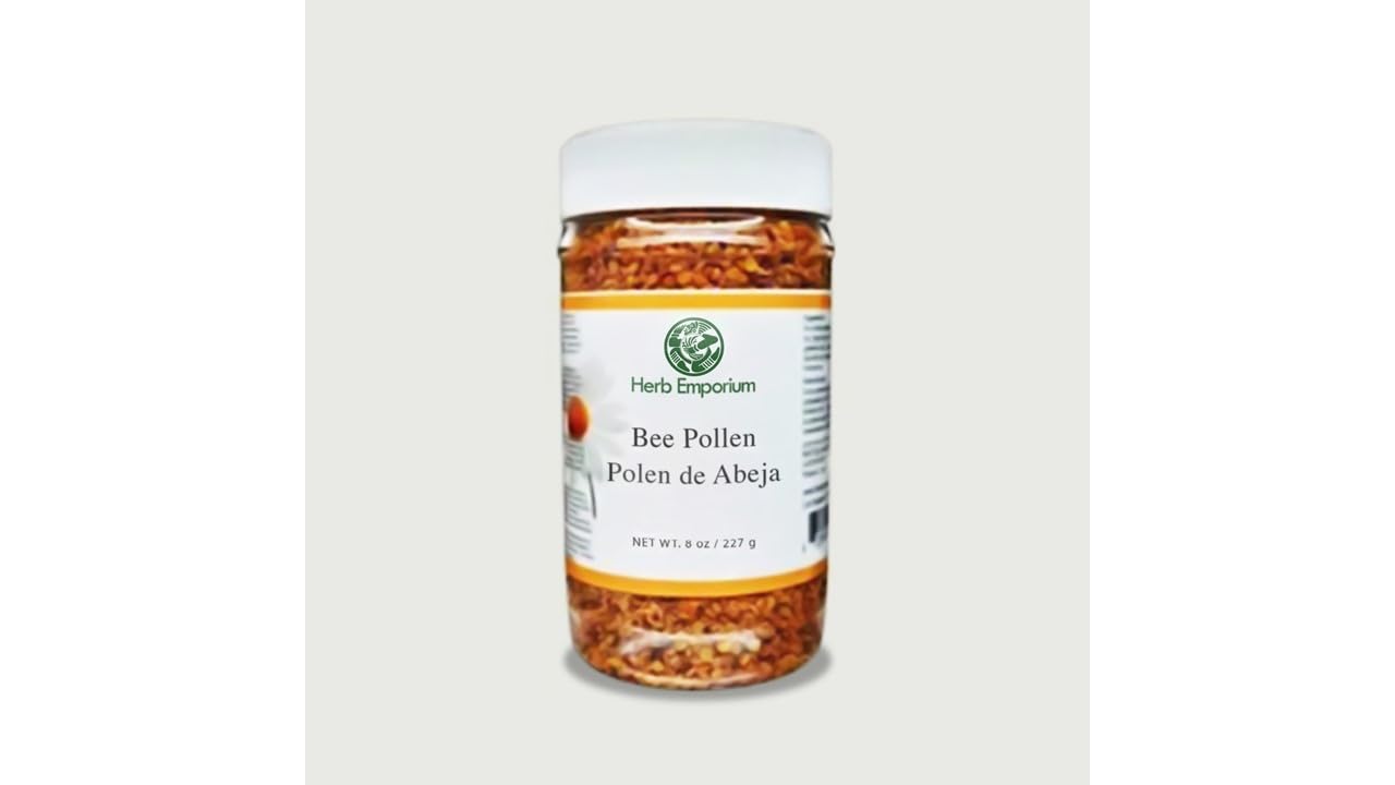natural bee pollen granules for energy