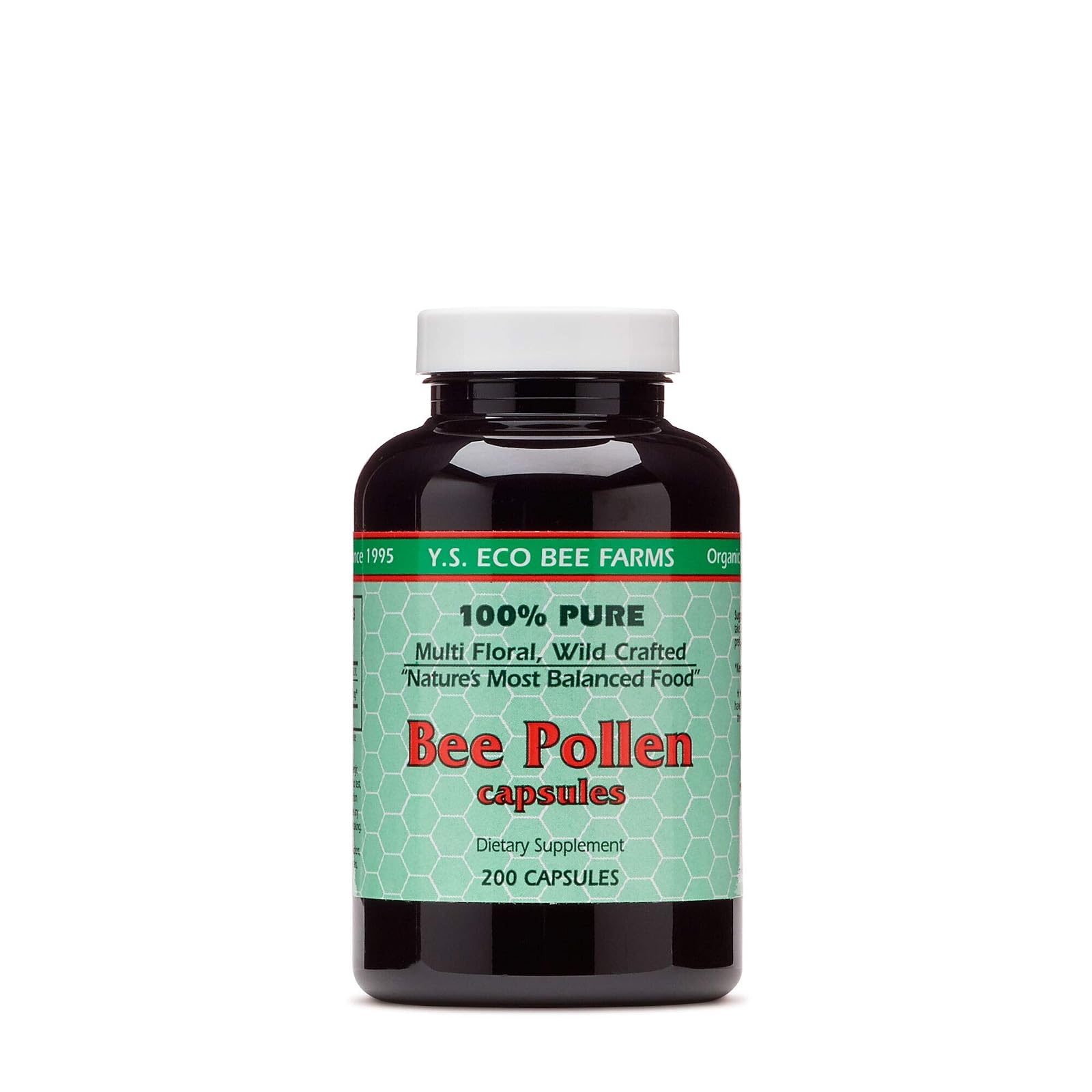 natural bee pollen multivitamin supplement