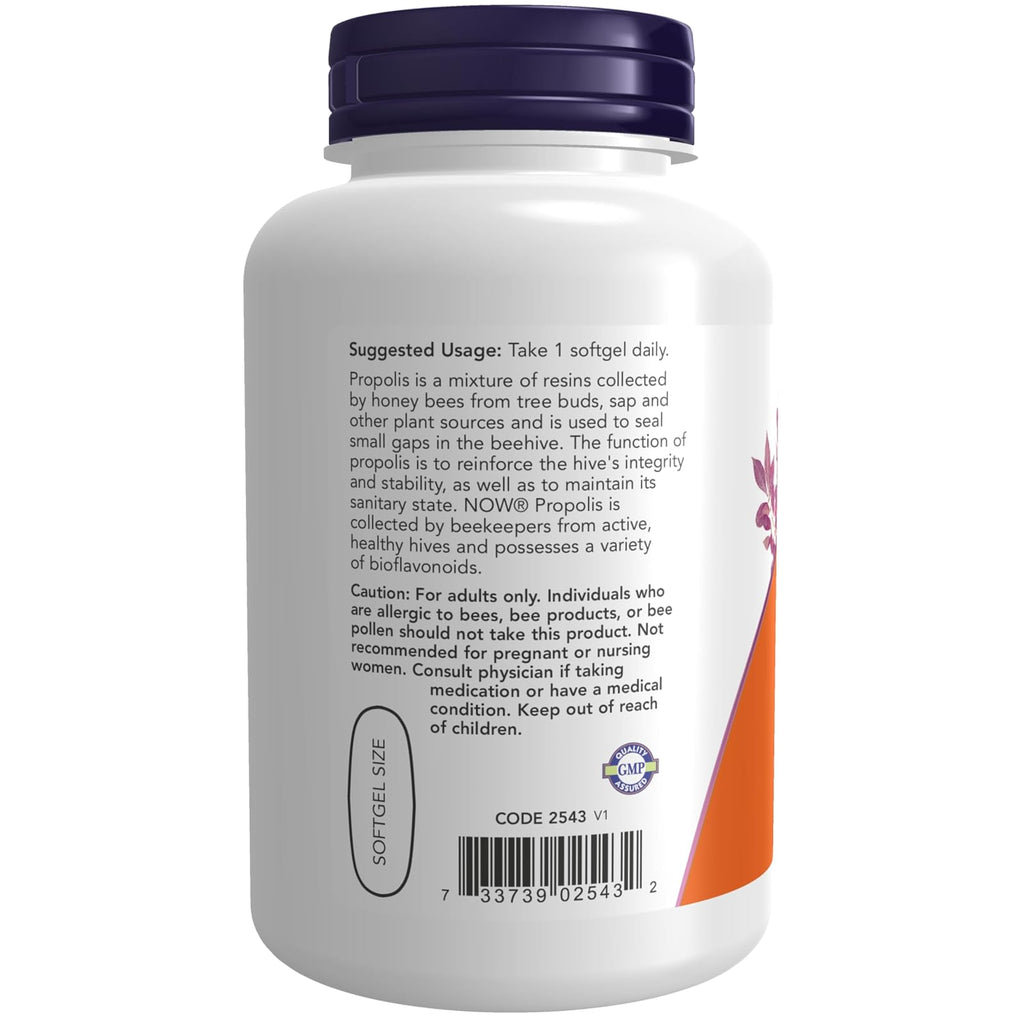 Natural bee propolis supplement for wellness
