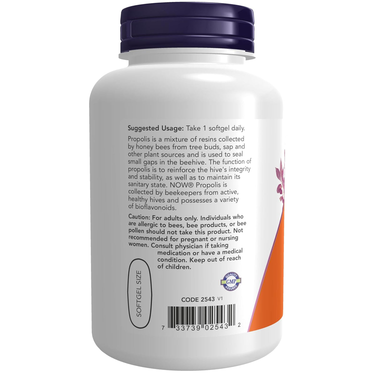 Natural bee propolis supplement for wellness