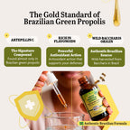 Natural bee propolis tincture for wellness