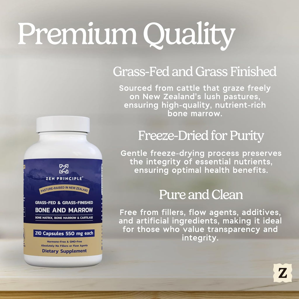 natural beef bone marrow supplement