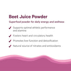 natural beet juice powder for detox
