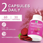 Natural beet root extract for detox