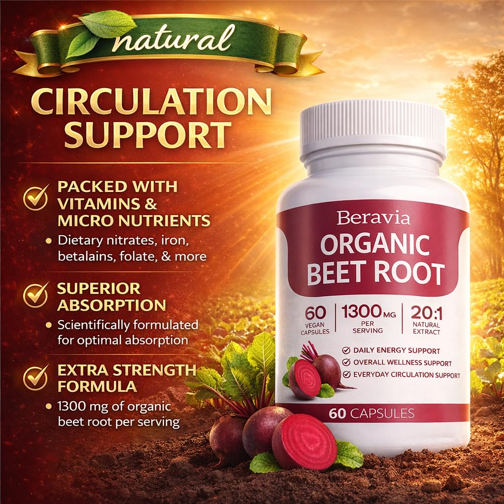 Natural beet root extract for health