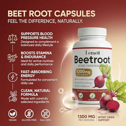 Natural beet root for athletic performance