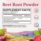 Natural beet root for improved circulation